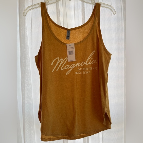 Tops | Nwt Magnolia Mustard Tank Medium | Poshmark